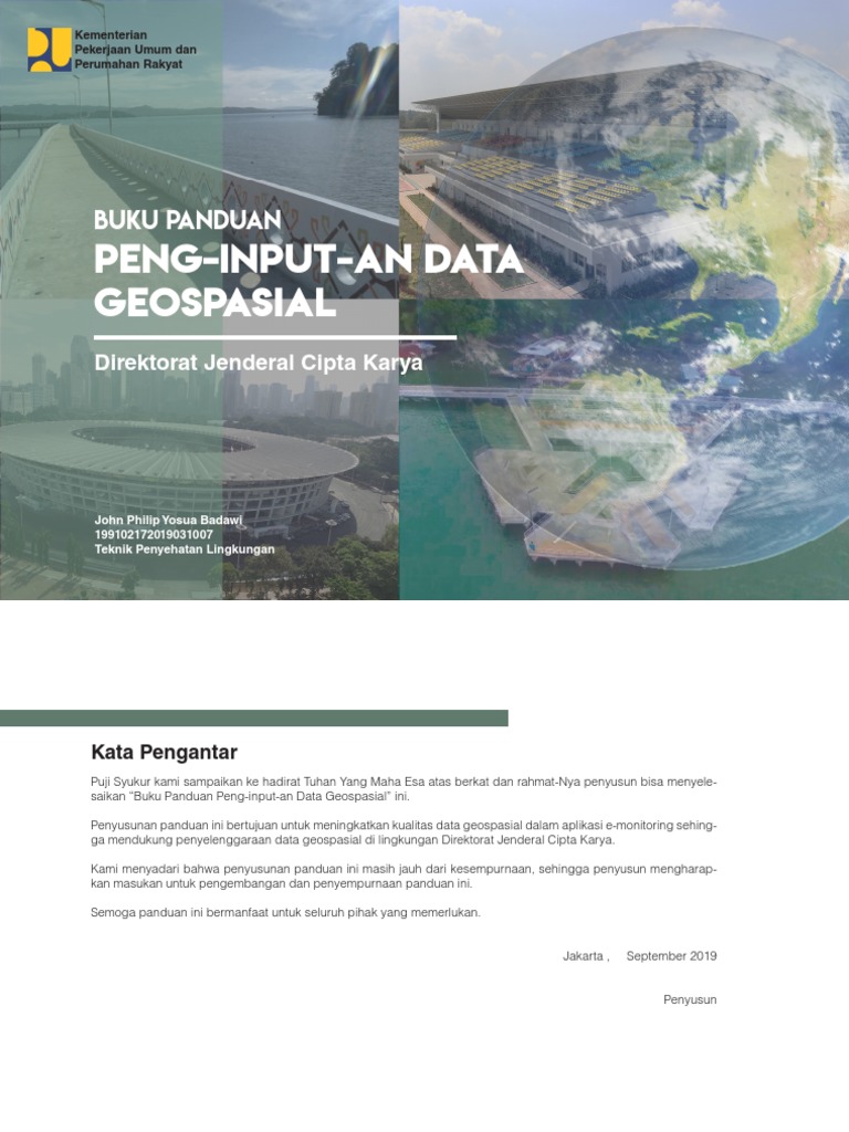 Buku Panduan Peng-Input-An Data Geospasial | PDF