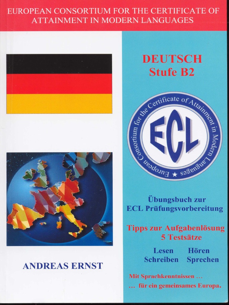 Übungsbuch Zur ECL Prüfungvorbereitung Deutsch Stufe B2, Libro Trade KFT (PDFDrive) | PDF