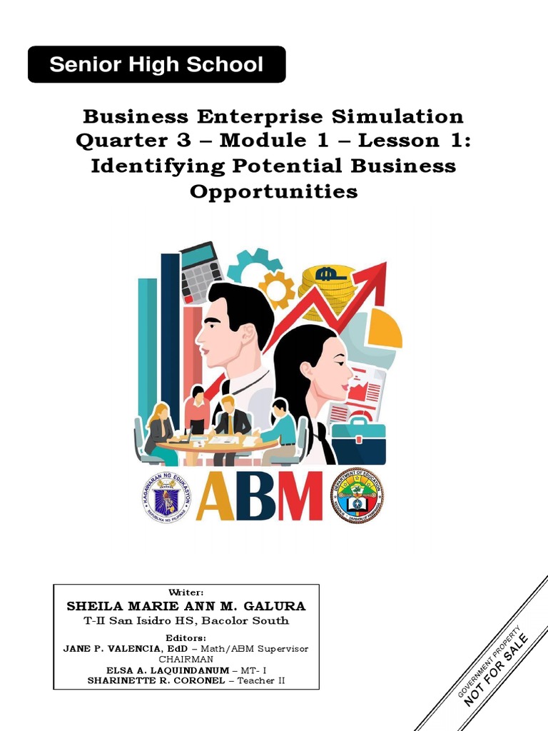 Business Opportunities in Simulation Module | PDF | Business