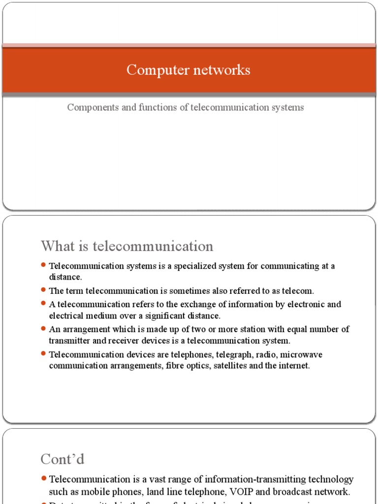 Telecommunication Systems | PDF | Telecommunications | Transmission Medium