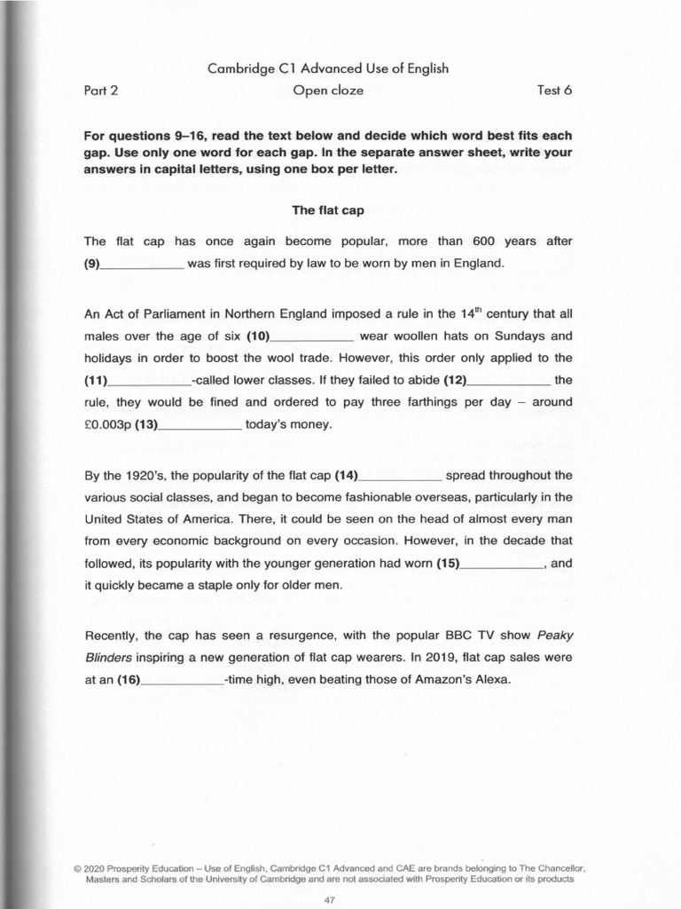 Use of English 2 | PDF