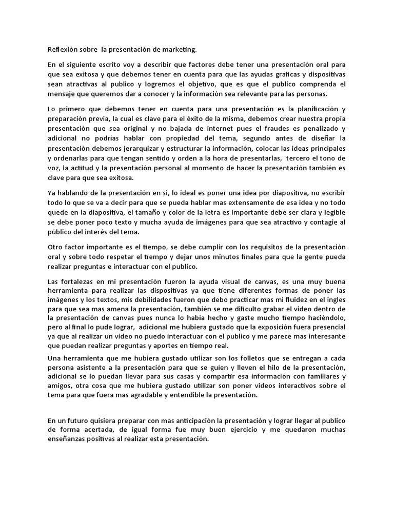 Reflection Marketing | PDF