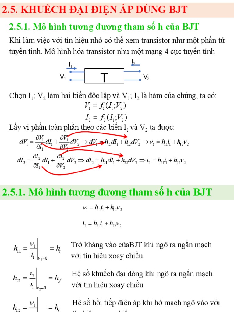 Chuong 2 - Phan 2 - Transistor - MDT - HK1 (22-23) | PDF