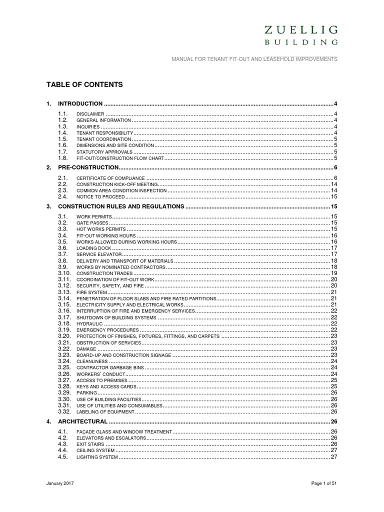 ZB - Tenant Handbook - Annex A - Tenant Fit-Out and Leasehold ...