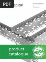 Cable Tray DATA SHEET | PDF | Sheet Metal | Galvanization