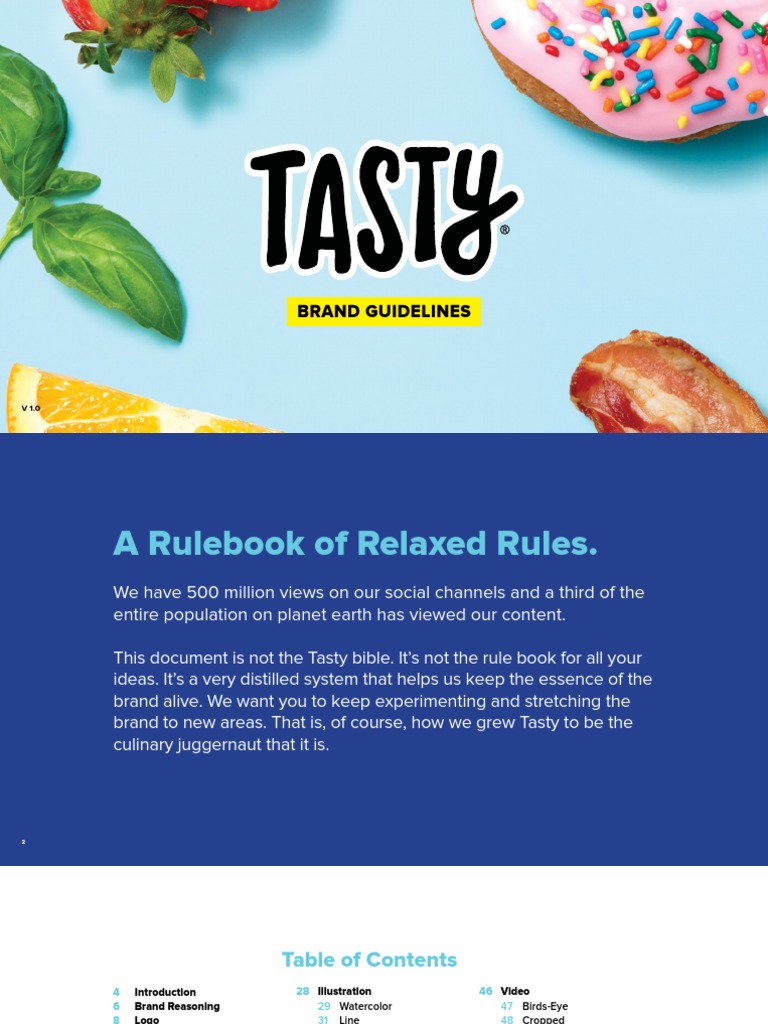 Tasty Style Guide 032317 | PDF | Logos | Cyan