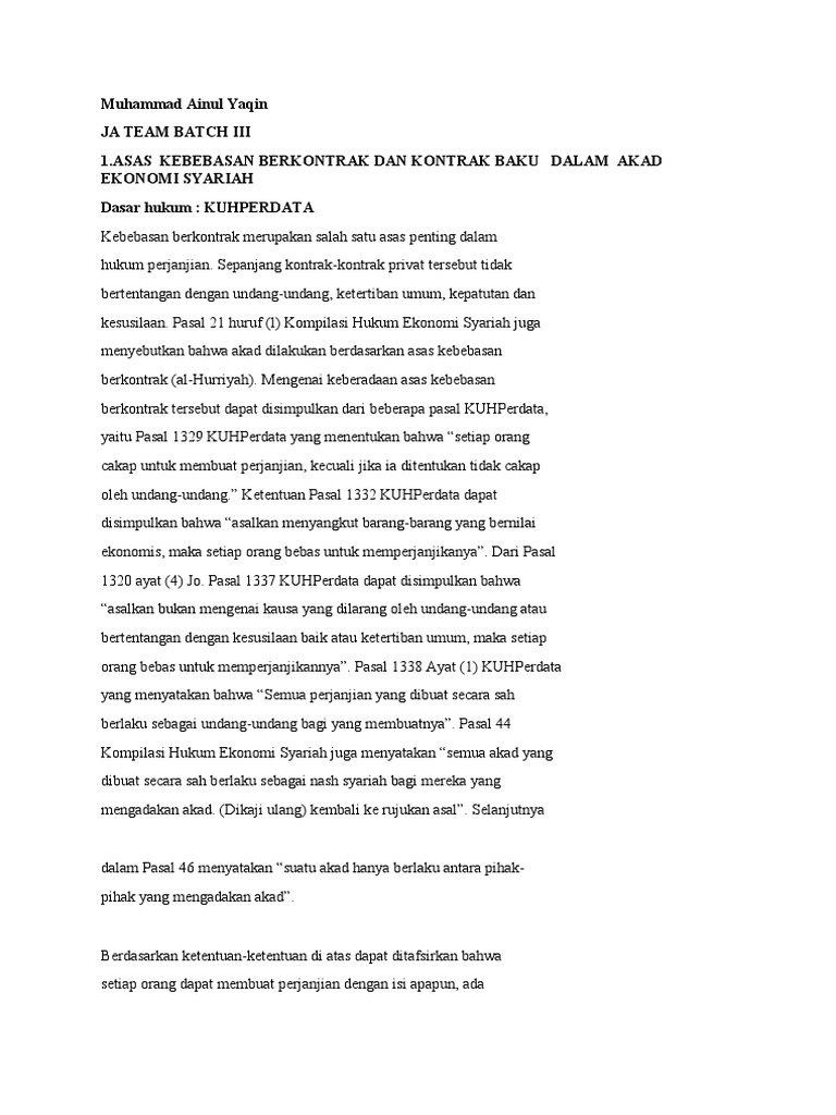 Artikel Agustus Muhammad Ainul Yaqin | PDF