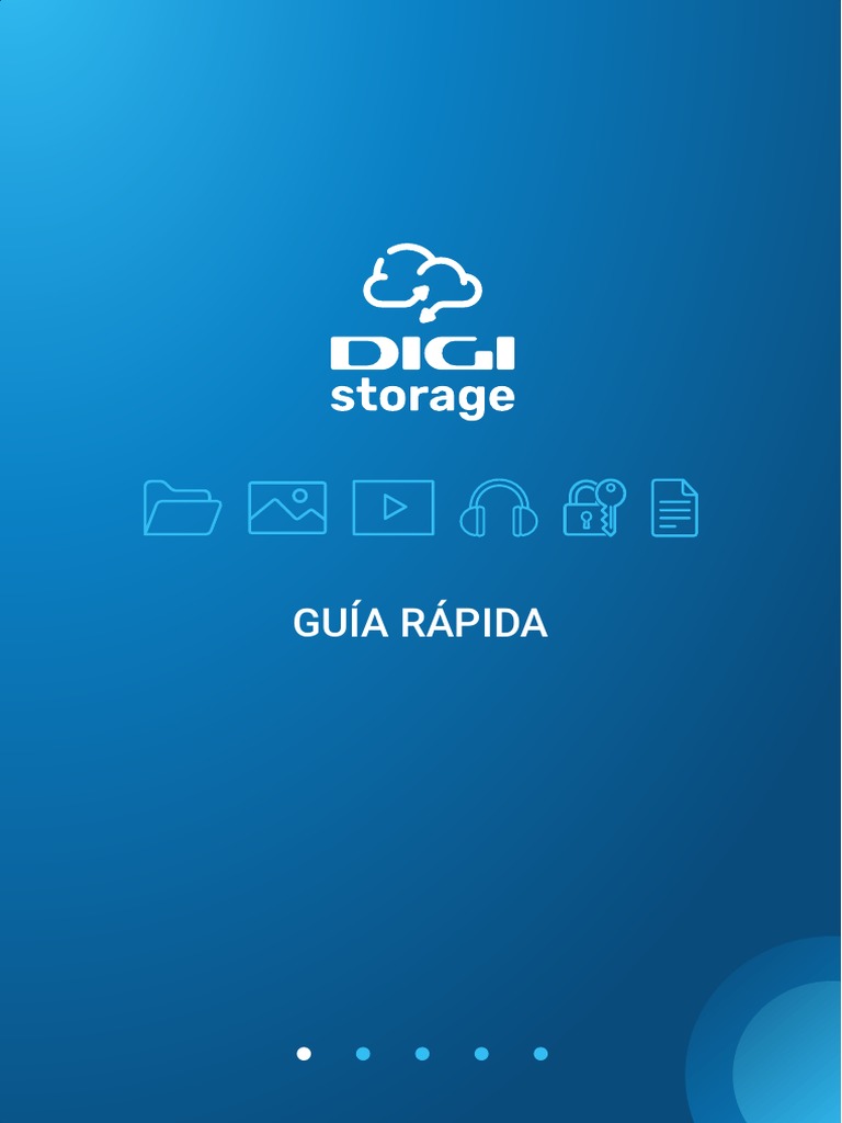 Guía Rápida DIGI Storage | PDF | Aplicación movil | Archivo de computadora