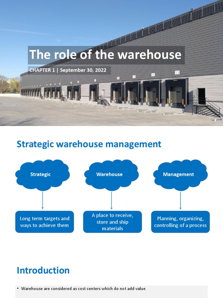 St. Warehouse Management | PDF | Warehouse | Logistics