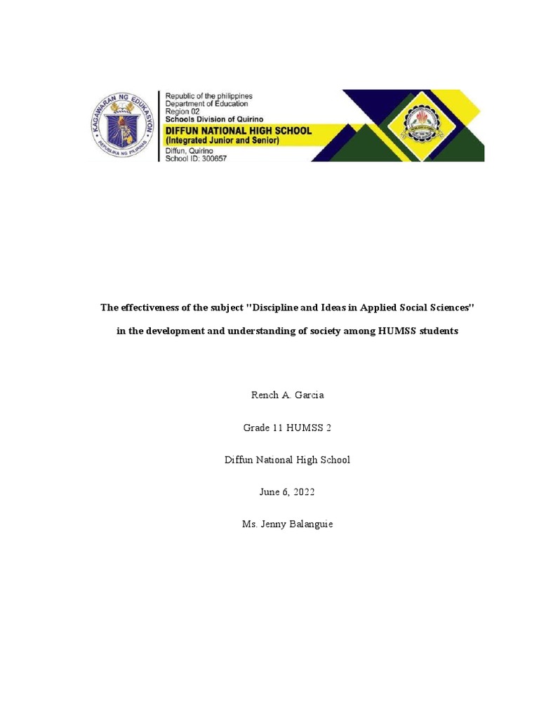 Eapp Concept Paper | Download Free PDF | Social Sciences | Science Eapp Concept Paper | Download Free PDF | Social Sciences | Science