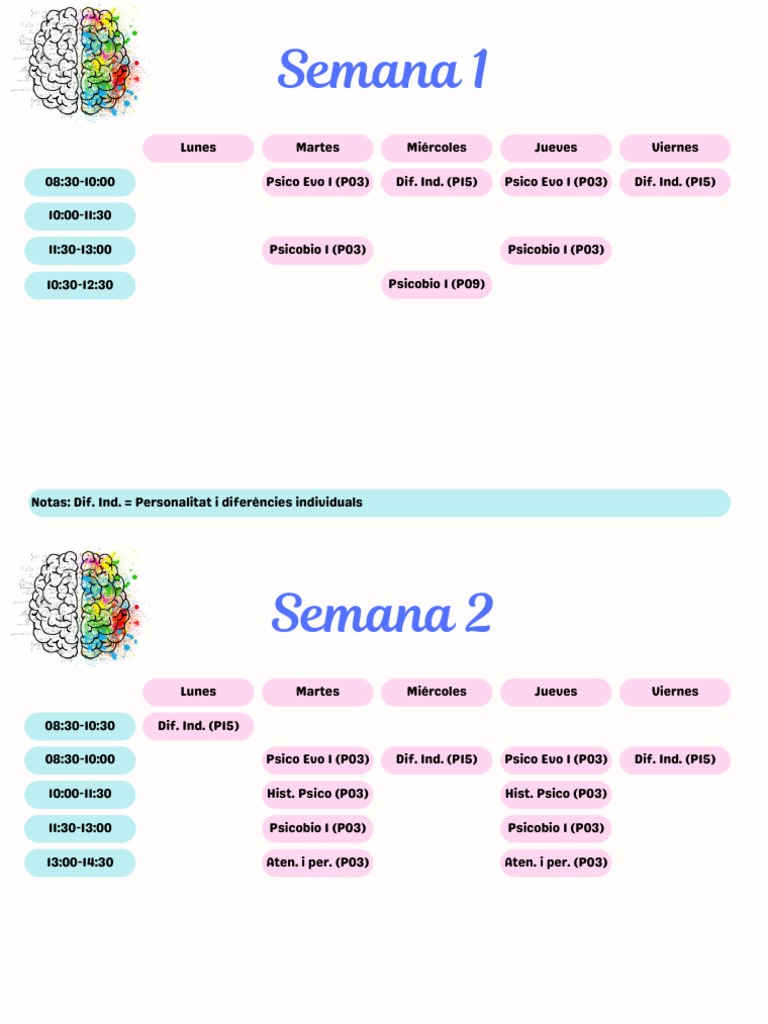 HORARI | PDF