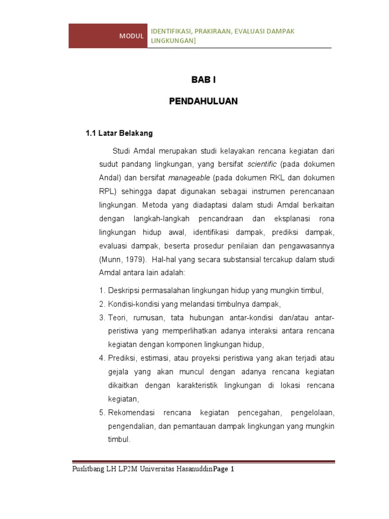 Ipem Dalam Amdal | PDF | Pengembangan Diri