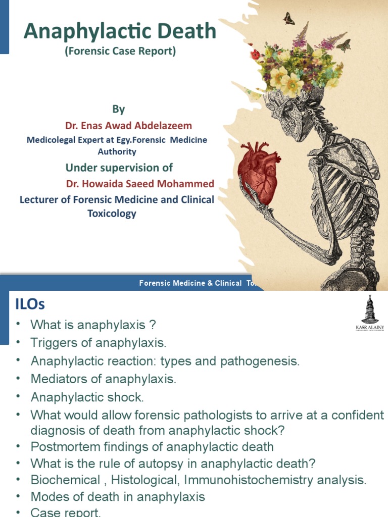 Anaphylactic Death Final | PDF | Shock (Circulatory) | Autopsy