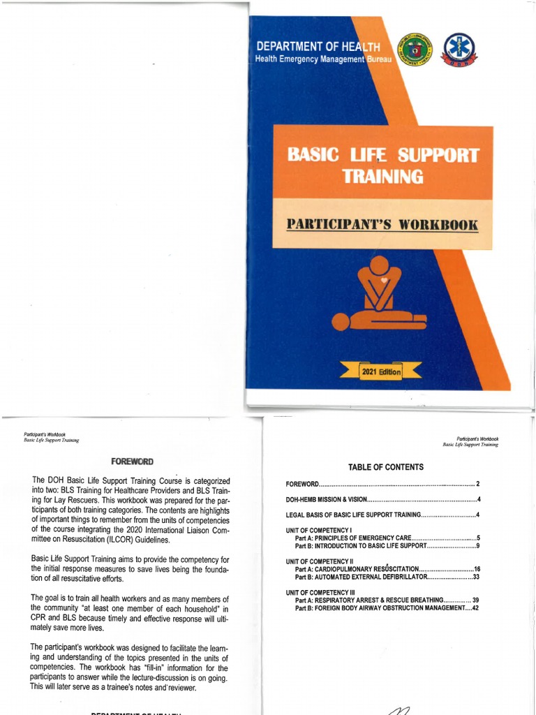 BLS Handbook 2021 Signed Copy 1 | PDF