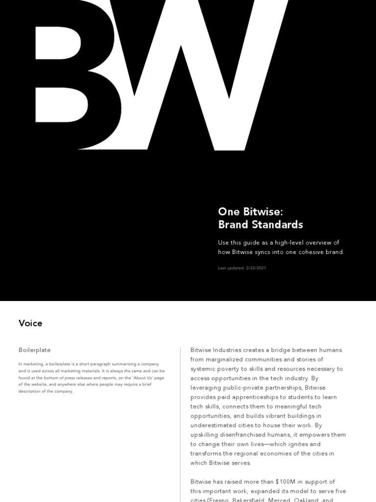 BWI BrandGuide2021 | PDF | Logos | Brand