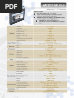 MT8072iP Datasheet ENG | PDF | Liquid Crystal Display | Backlight