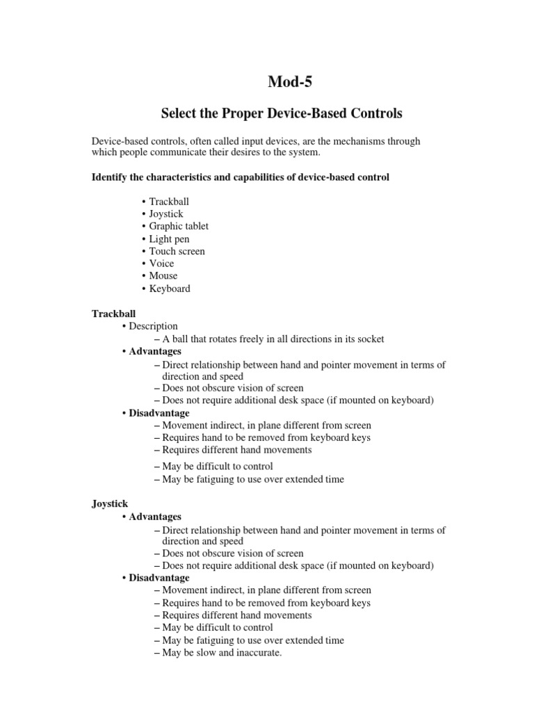 Module 5 (Part 1) | PDF | Computer Keyboard | Input/Output