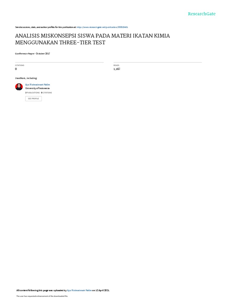 Ayu Mutmainnah Halim | PDF | Sains & Matematika