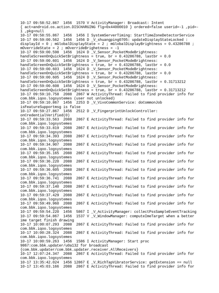 Log | PDF | Software Development | Mobile Software