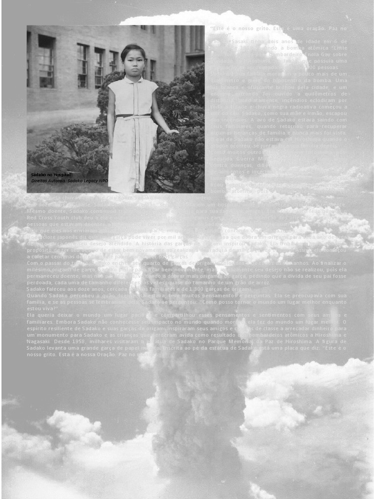 Garça de Origami de Sadako | PDF