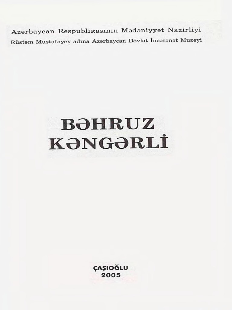 Behruz Kengerli | PDF