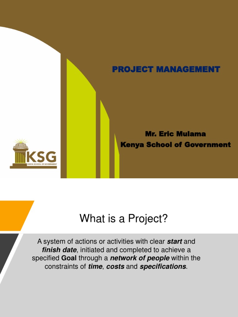 Project Management PPT - 2022 | PDF | Project Management | Feasibility Study