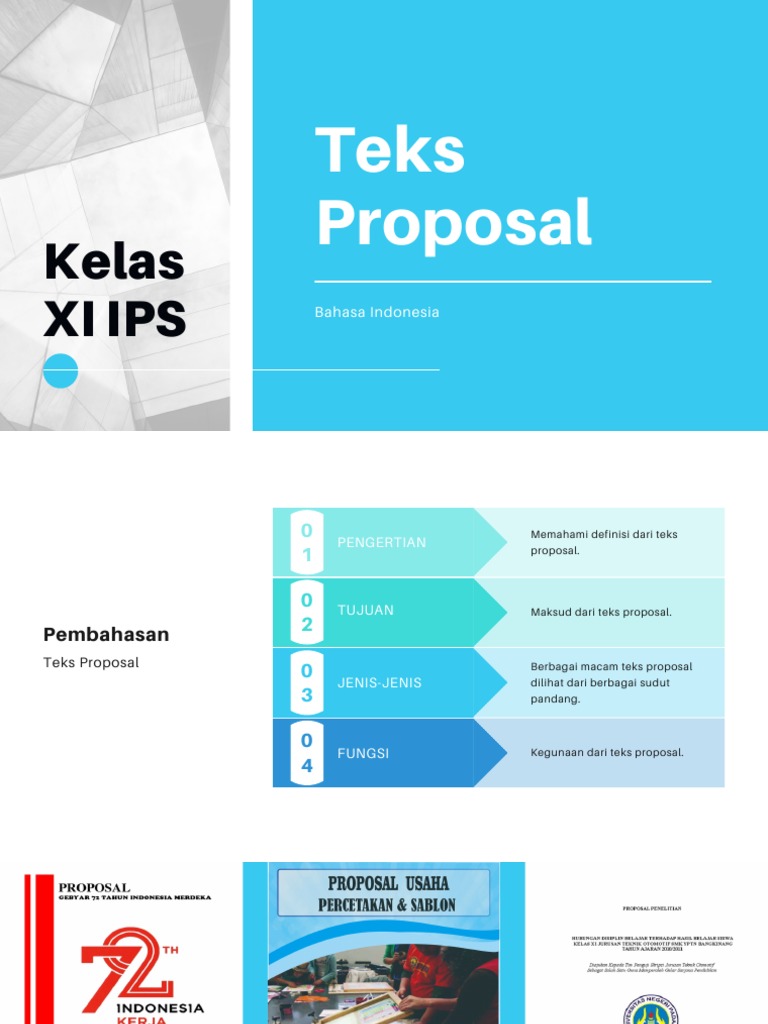 Teks Proposal | PDF