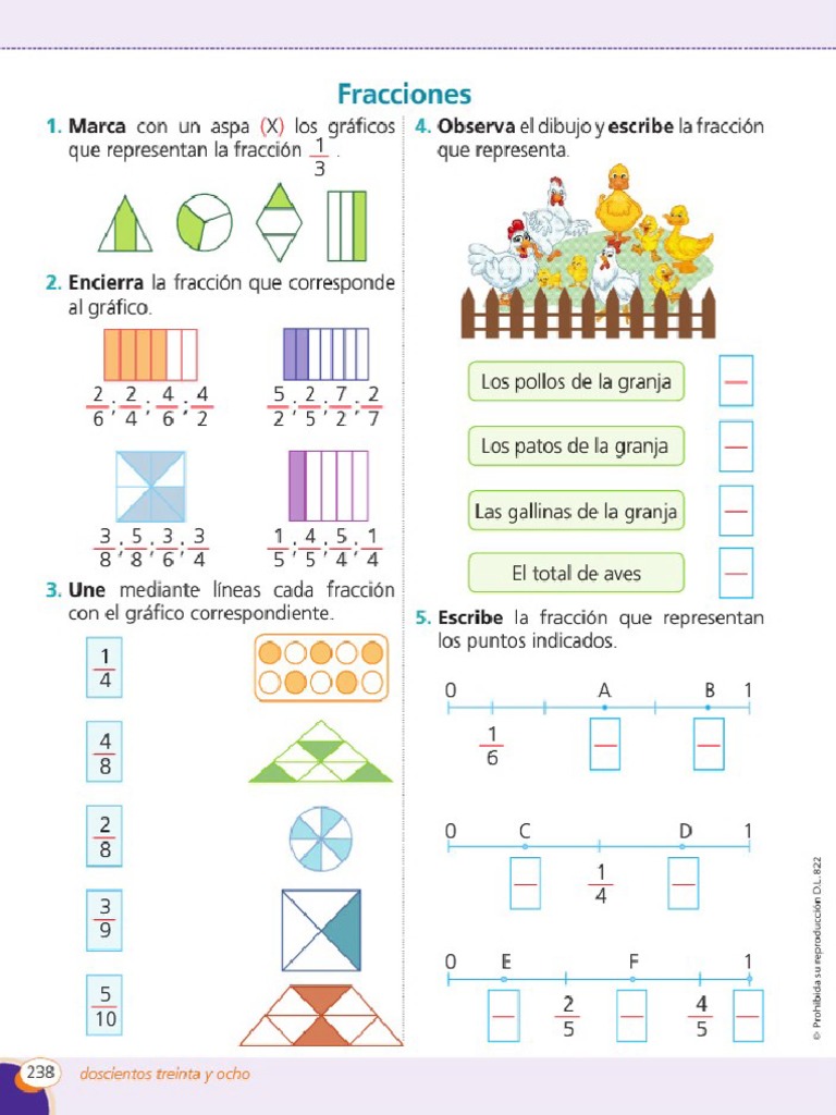 Fracciones 4to | PDF