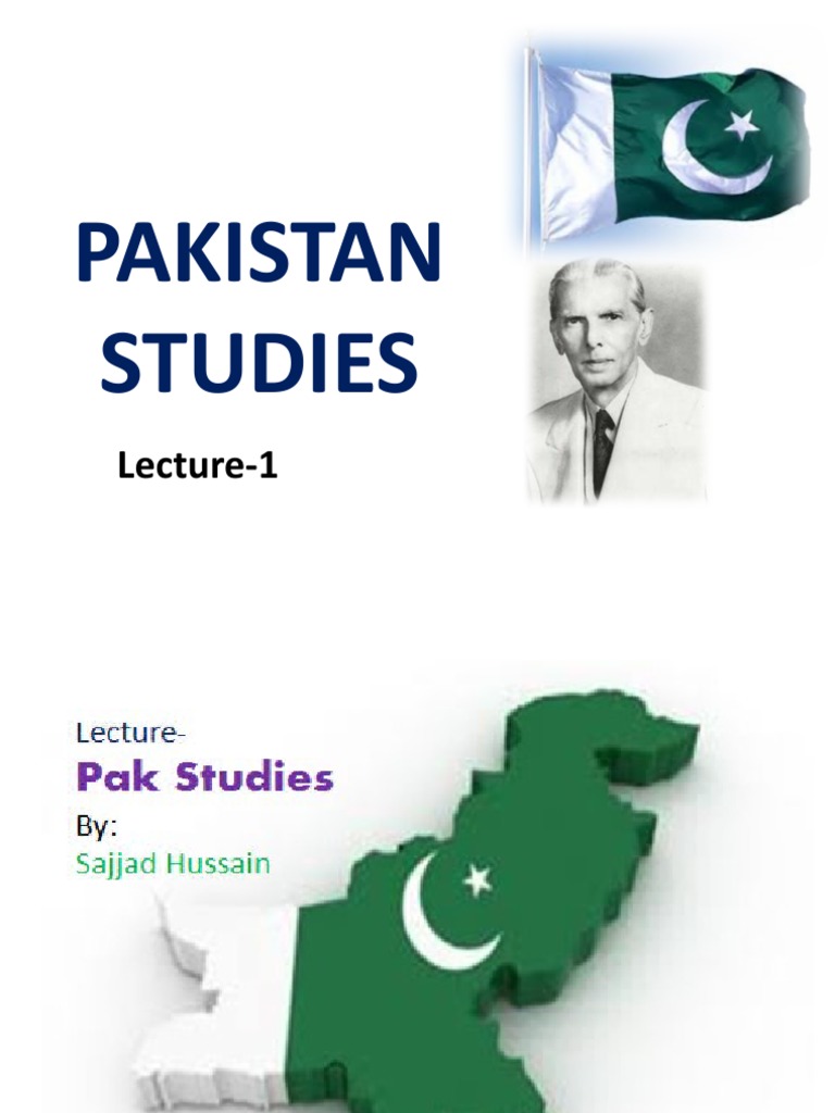 Lecture 1 | PDF | Pakistan | God