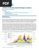 Weekly Epi Update PDF | PDF