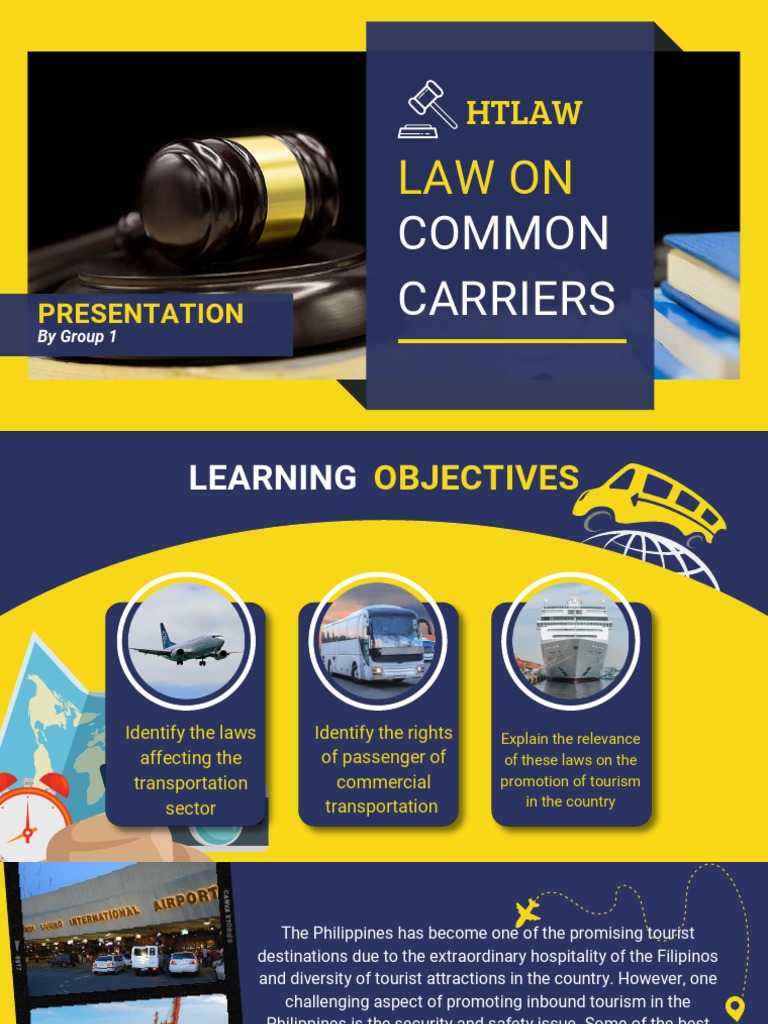 Law On Common Carriers | PDF | Common Carrier | Cargo