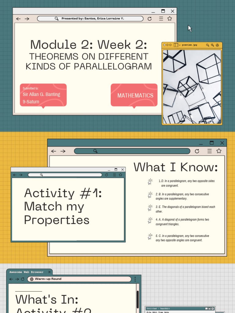 Math (Mod 2) | PDF | Rectangle | Perpendicular