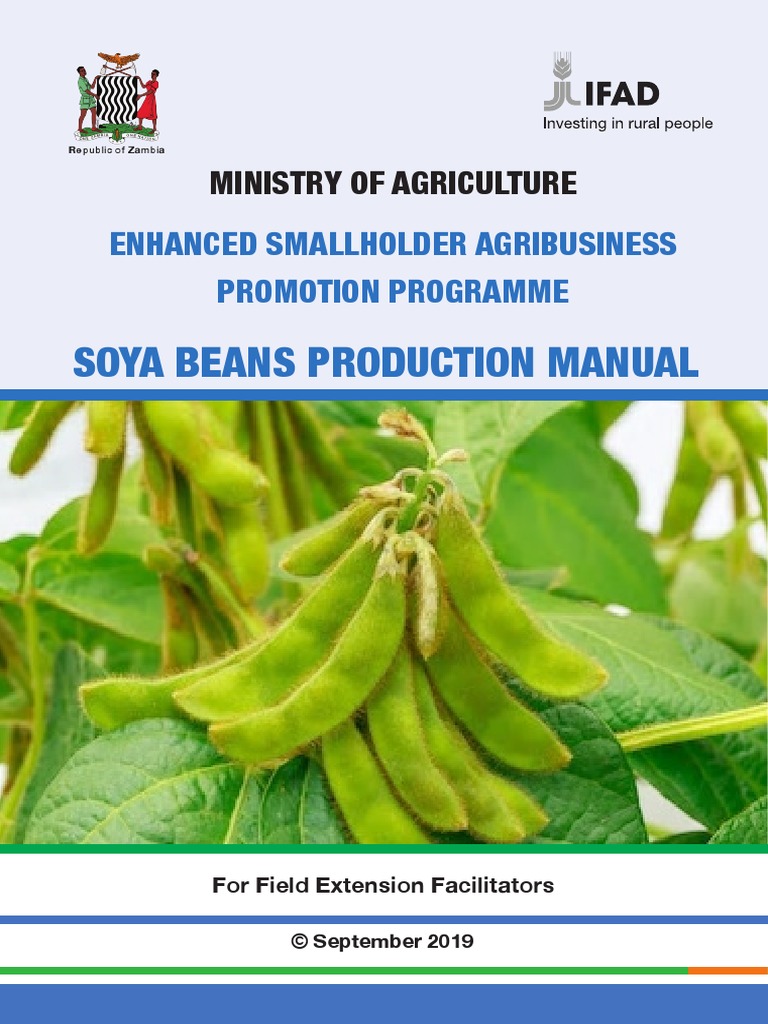 Practical Soyabeans Production Training Manual 30th Sept 2019 | PDF ...