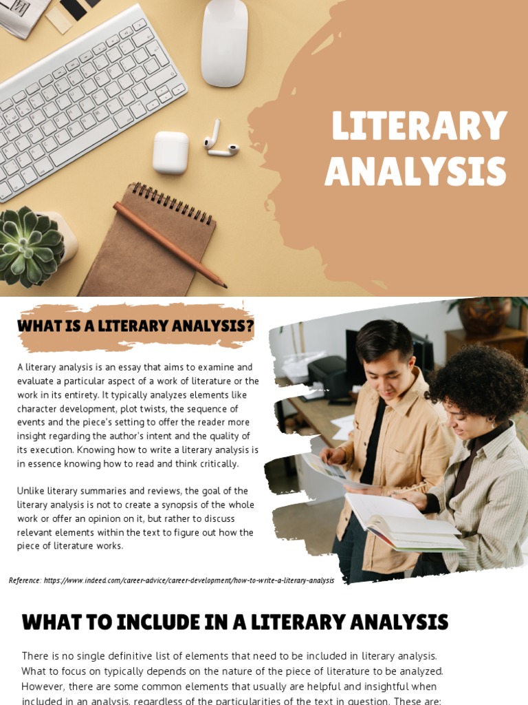 LITERARY - ANALYSIS Guide | PDF | Plot (Narrative) | Literary Criticism