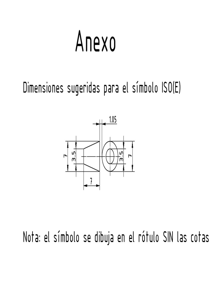 Símbolo ISO (E) 3.5 MM | PDF