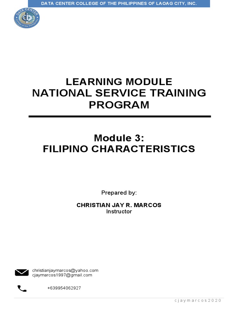 Understanding Filipino Values and Characteristics: A Study of the Key ...