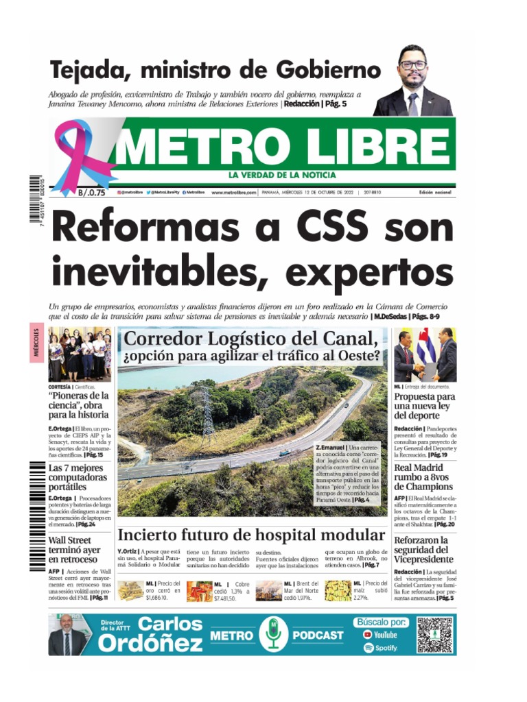 Metro Libre 12 de Octubre de 2022 | PDF