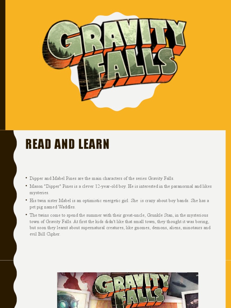 Gravity Falls | PDF | Mystery, Thriller & Crime Fiction | Young Adult