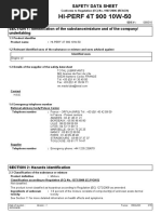 Castrol BioStat 100 MSDS | PDF | Occupational Safety And Health