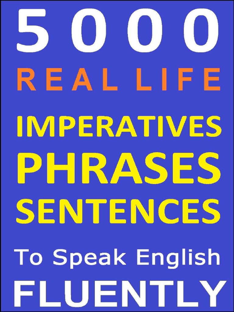Spoken English Real Life Phrases and Sentences To Speak English ...