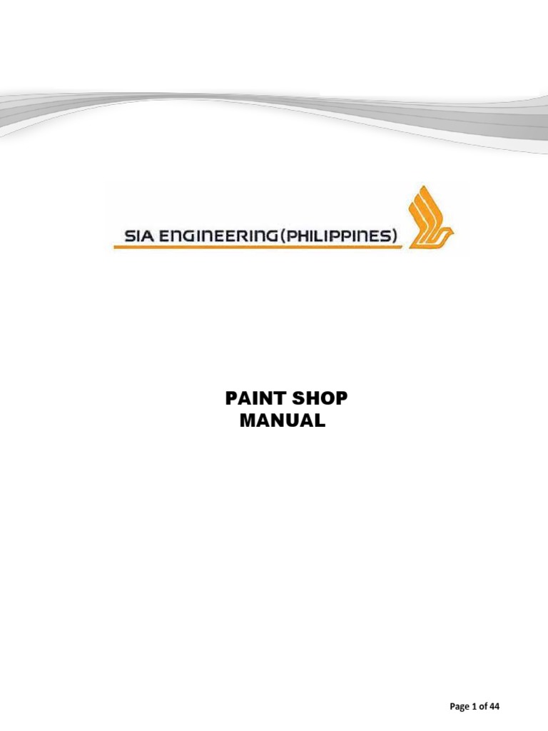 Paint Shop Manual | PDF | Corrosion | Rust