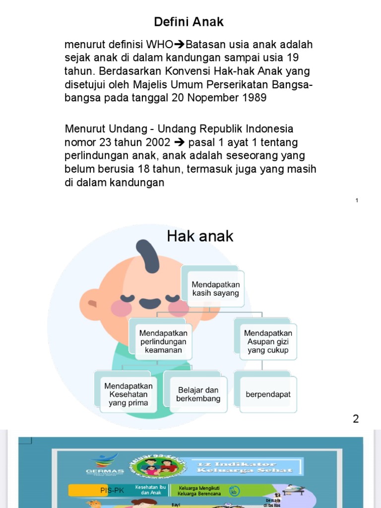 Definisi Anak Sehat | PDF