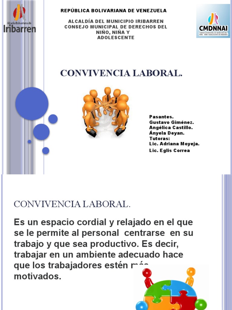 Convivencia Laboral | PDF