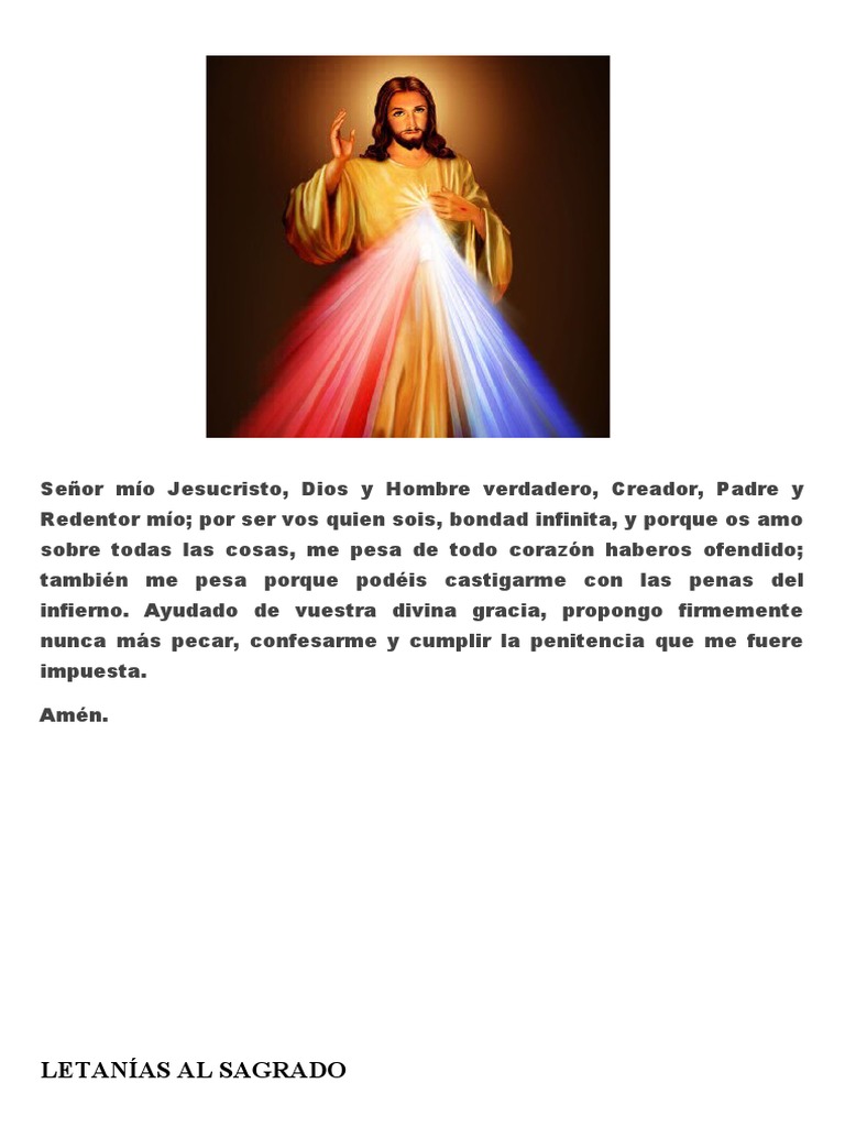 Señor Mío Jesucristo | PDF | Cristo (título) | Pecado Señor Mío Jesucristo | PDF | Cristo (título) | Pecado