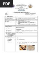 Classification of Desserts Lesson Plan | PDF | Quality Of Life | Learning