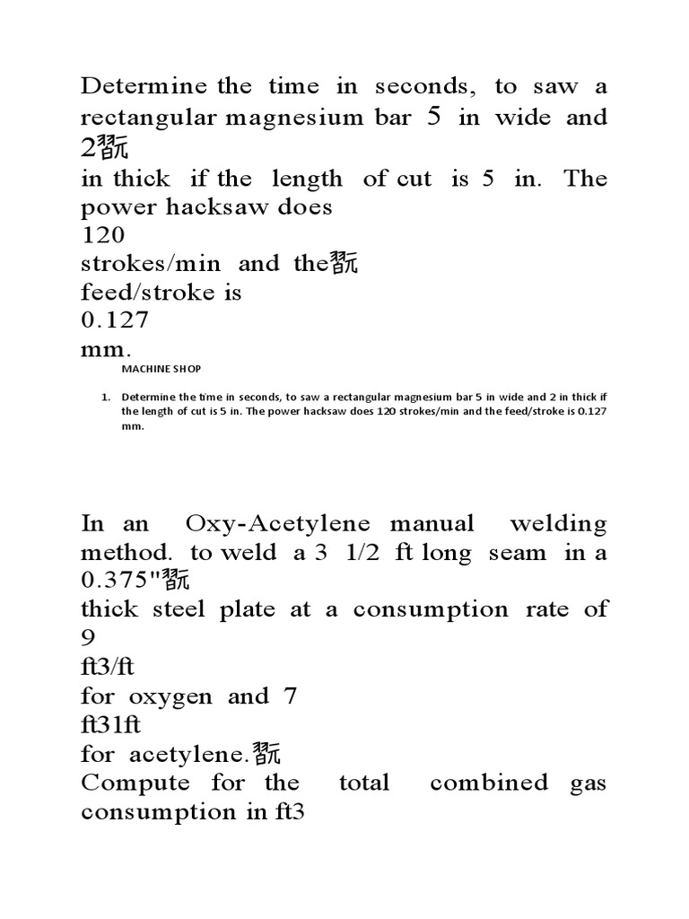 Machine Shop | PDF | Materials | Business Process