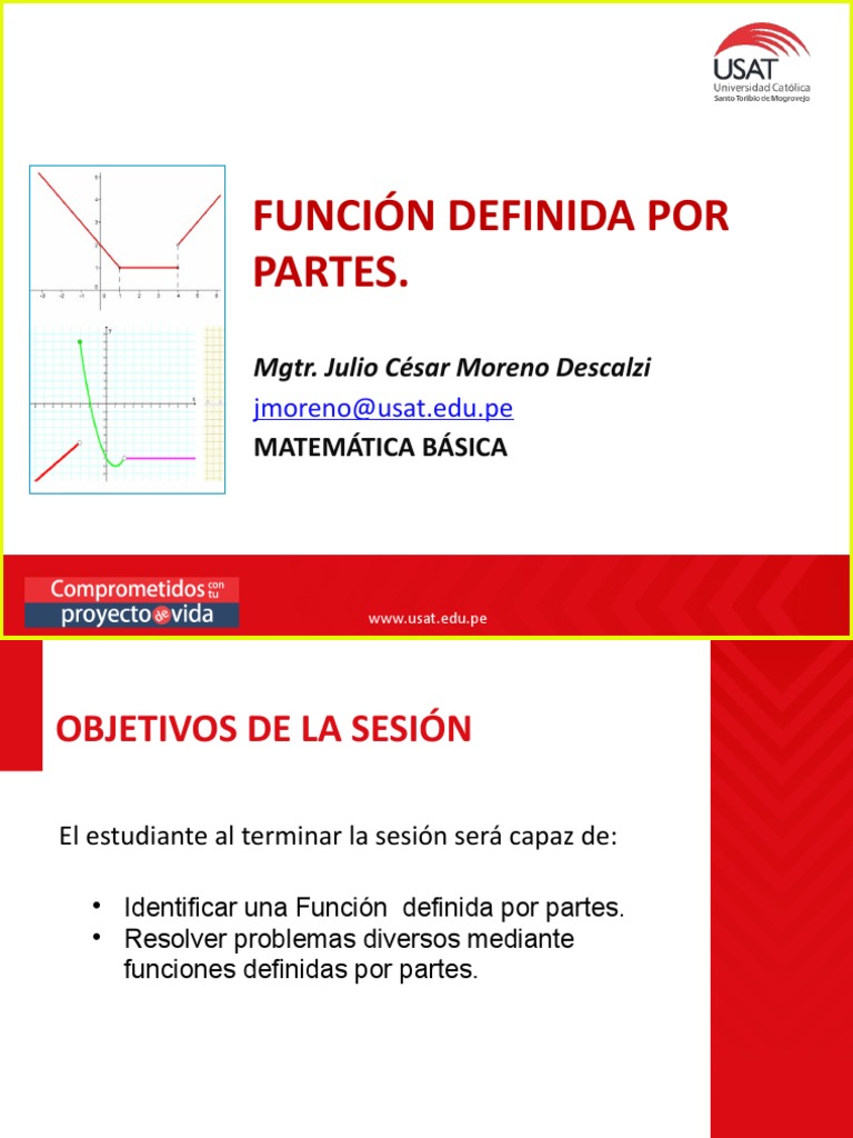 Función Definida por Partes en Matemáticas | PDF | Función (Matemáticas)