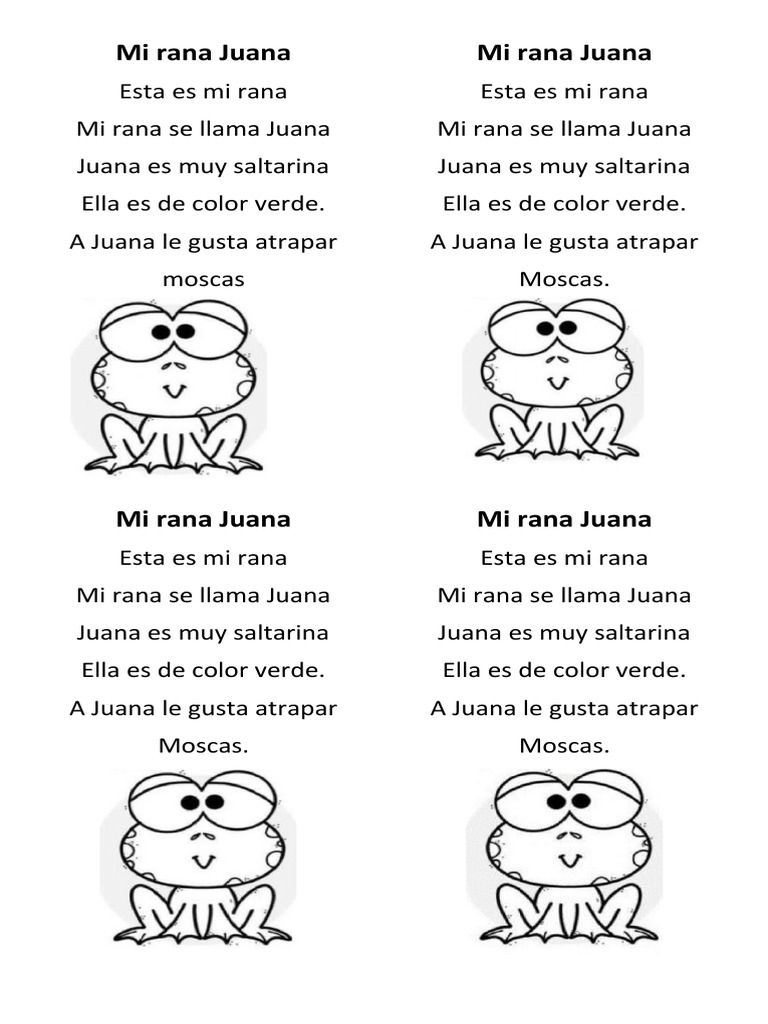 Mi Rana Juana | PDF