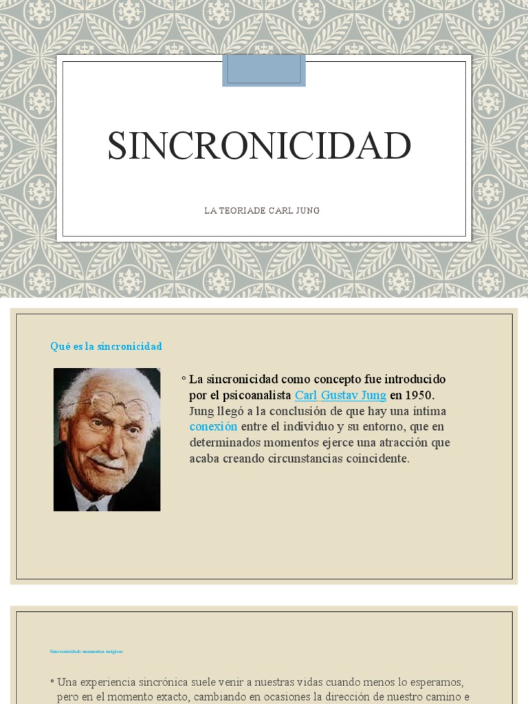Sincronicidad | PDF