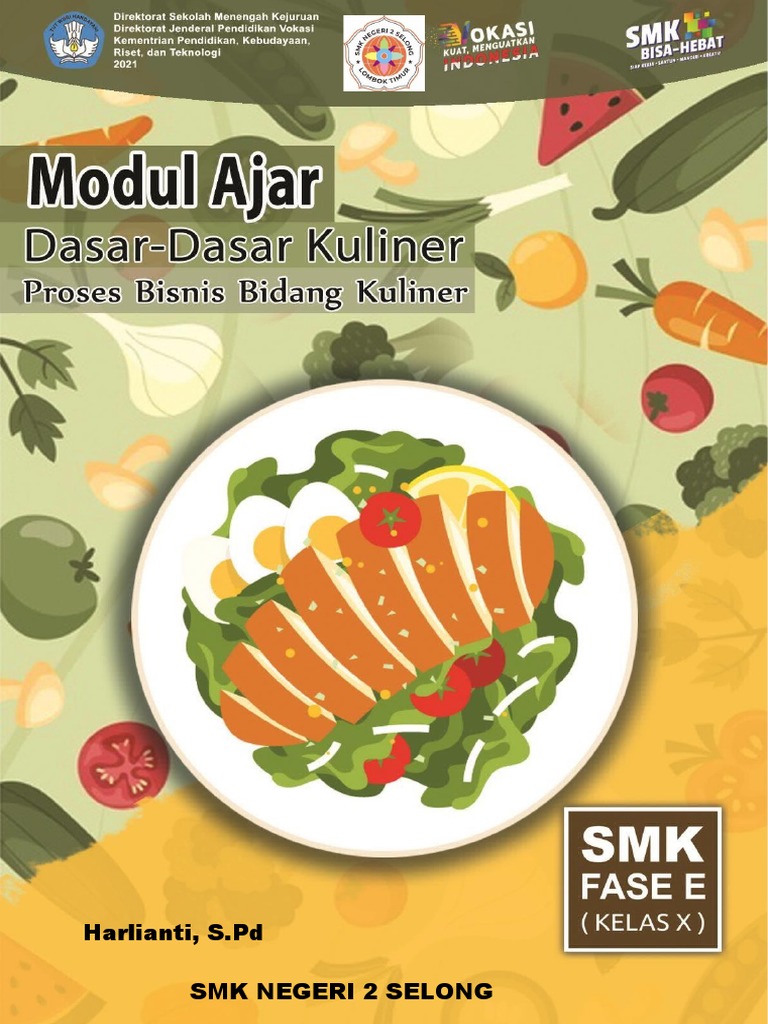 Modul Ajar Dasar Dasar Kuliner - Proses Bisnis Bidang Kuliner | PDF